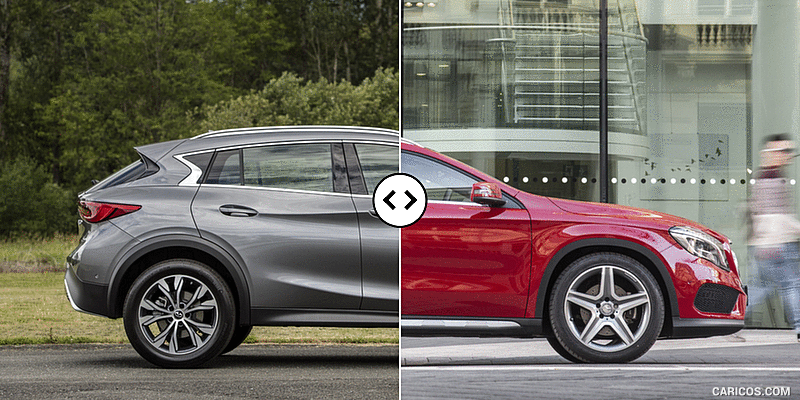 Infiniti QX30 vs. Mercedes-Benz GLA