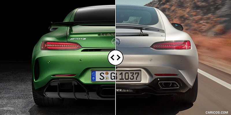 Mercedes-AMG GT R vs. GT S