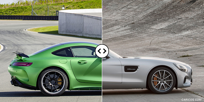 Mercedes-AMG GT R vs. GT S