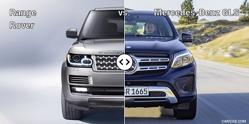 Range Rover vs. Mercedes-Benz GLS: Front - Comparison #1