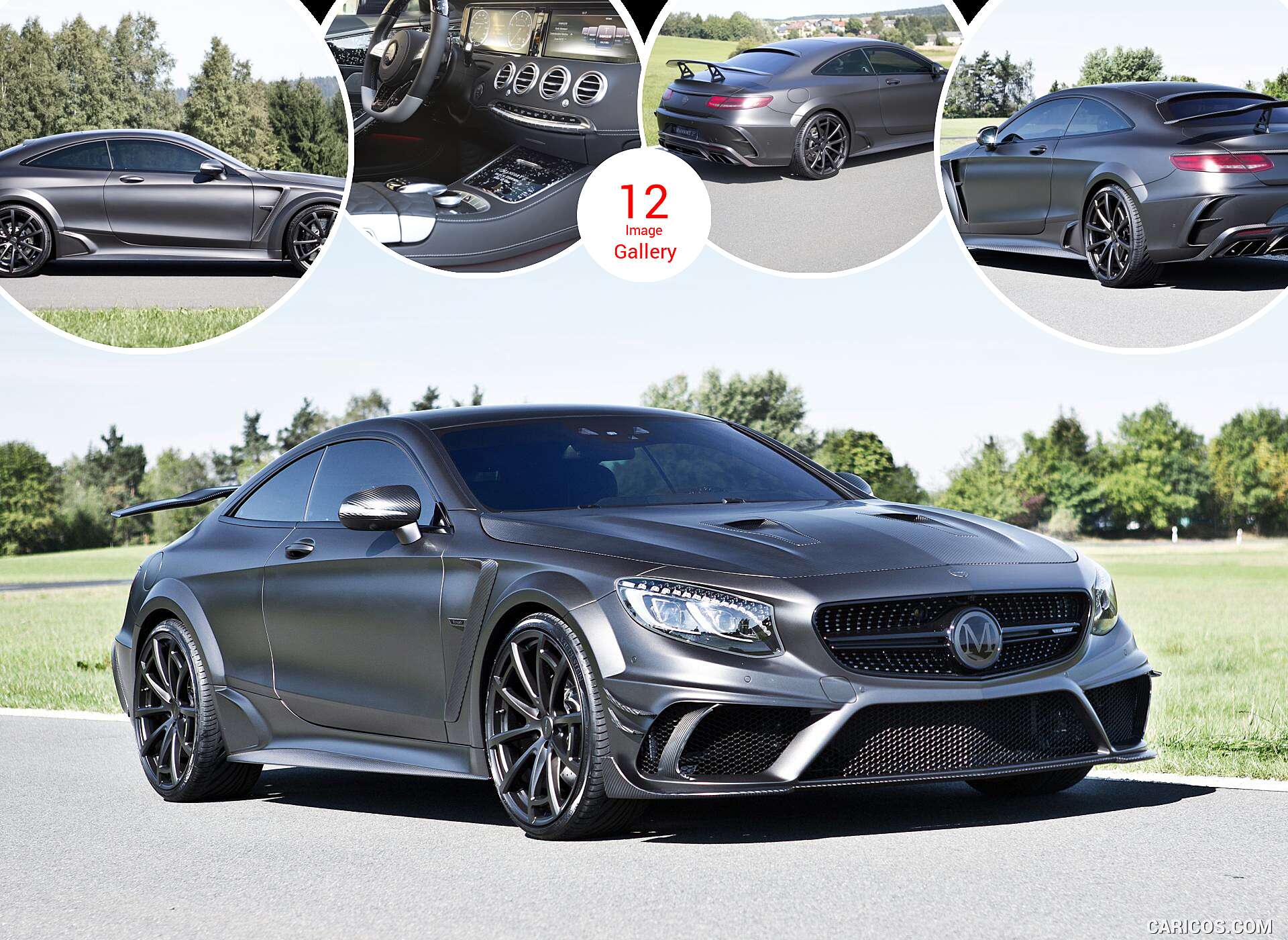 2015 MANSORY Mercedes-Benz S63 AMG Coupe Black Edition | Caricos.com