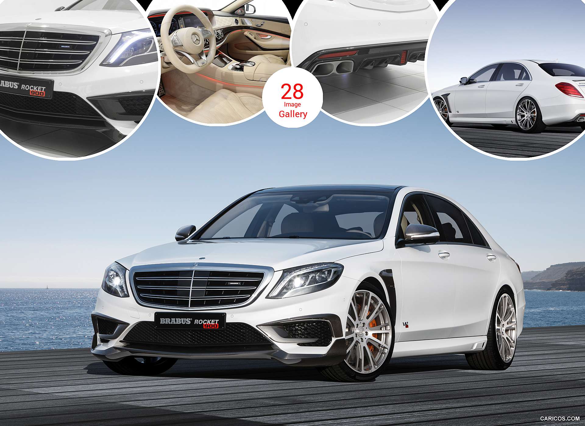 2015 BRABUS Rocket 900 based on Mercedes-Benz S65 AMG | Caricos