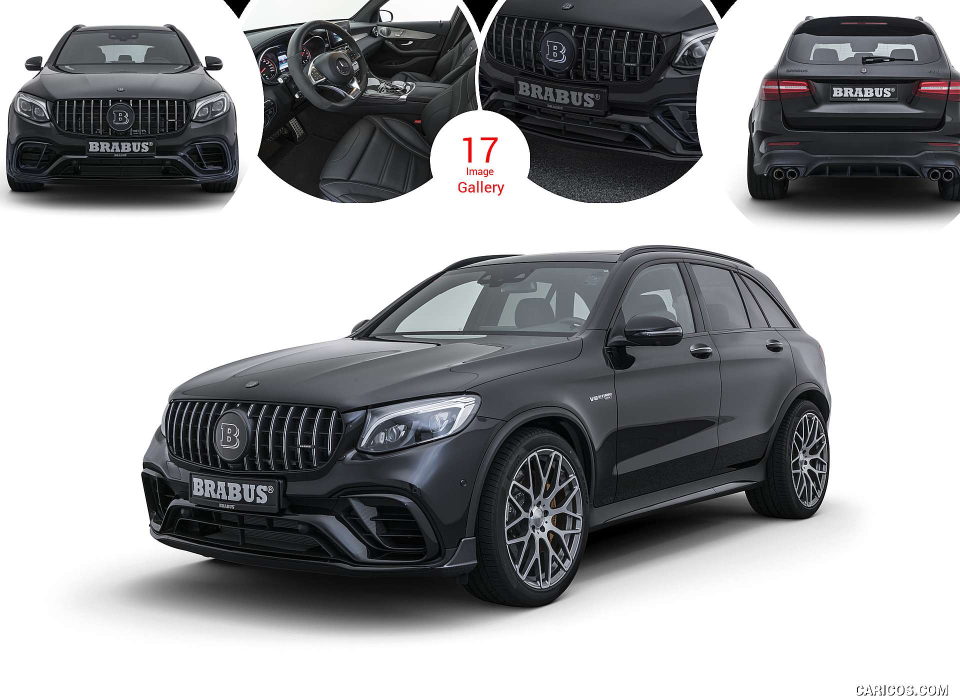2018 BRABUS 600 based on Mercedes-AMG GLC 63 S | Caricos