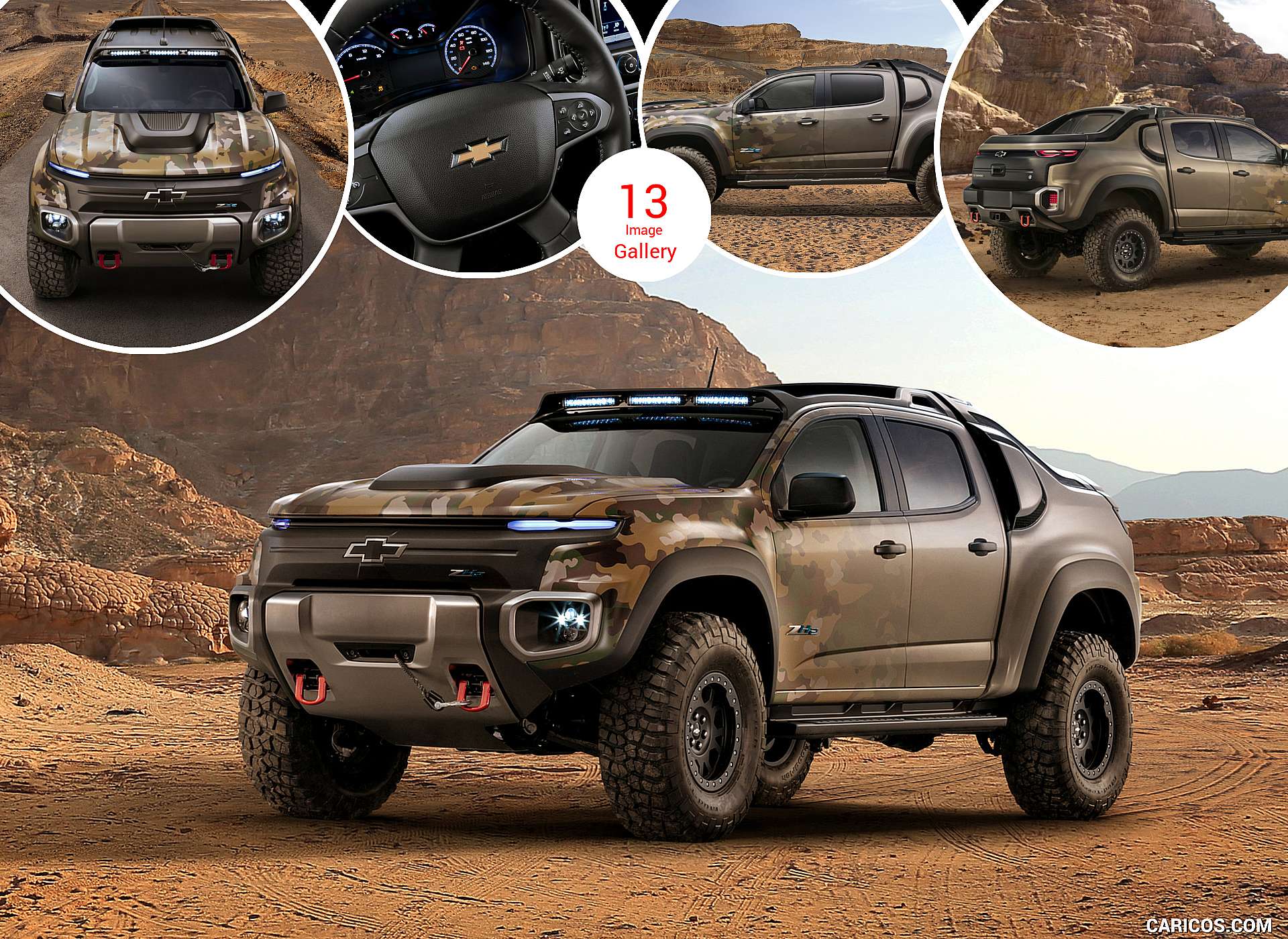 2016 Chevrolet Colorado ZH2 Fuel Cell EV Concept | Caricos