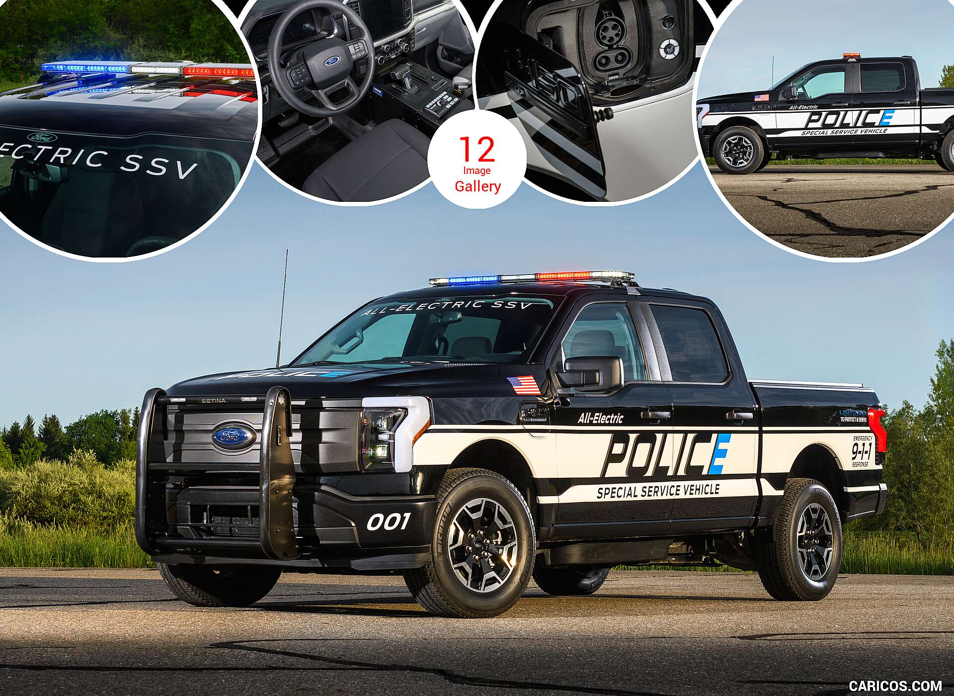 2023 Ford F-150 Lightning Pro Special Service Vehicle | Caricos