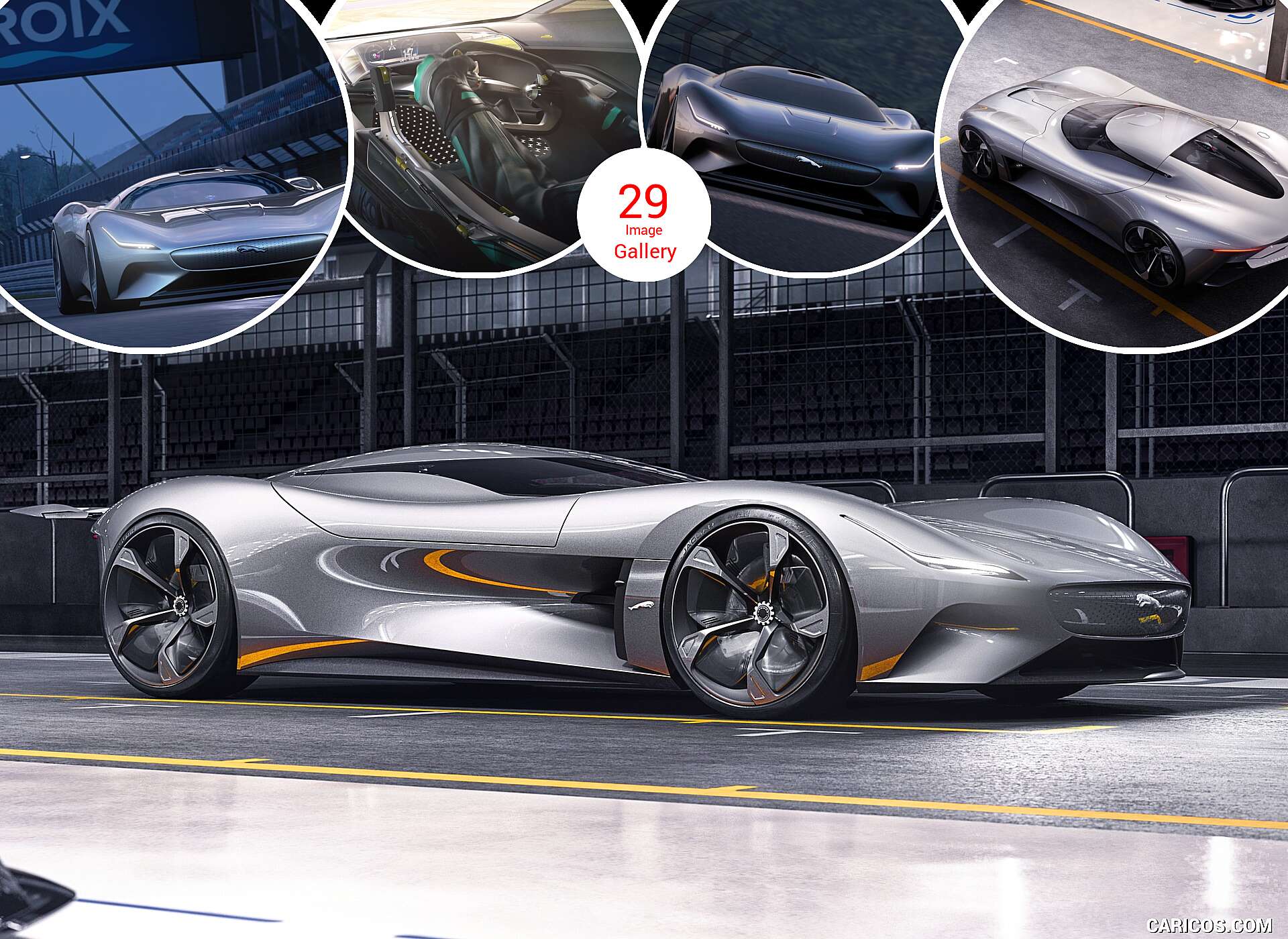 2019 Jaguar Vision Gran Turismo Coupé EV Concept | Caricos