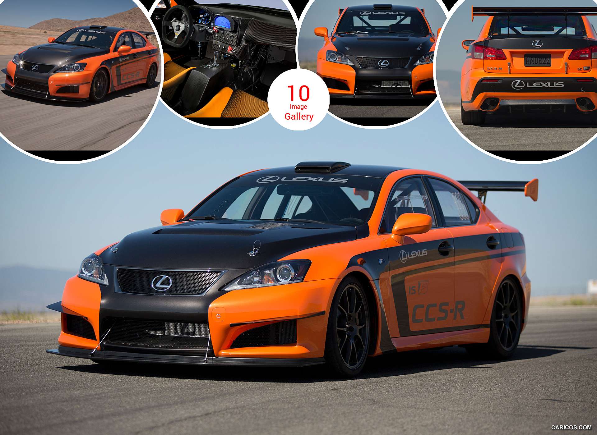 2012 Lexus IS F CCS-R Race Car | Caricos